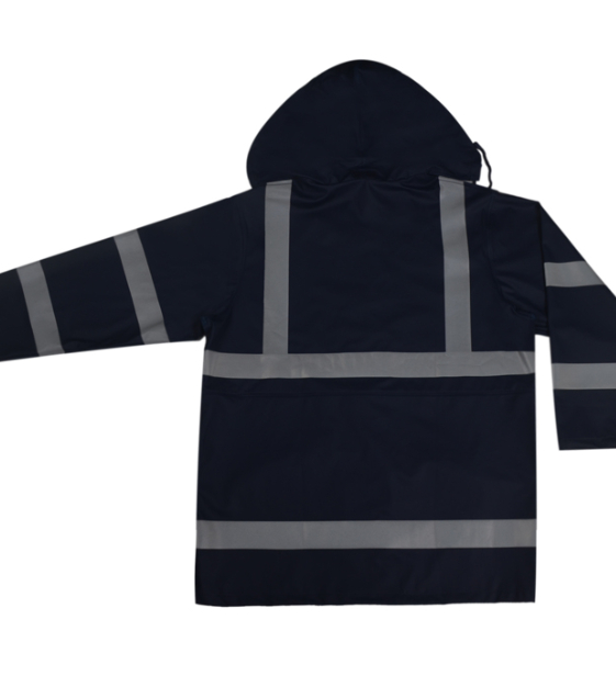 Wholesale waterproof mens pu pvc jacket police suit raincoat for adults